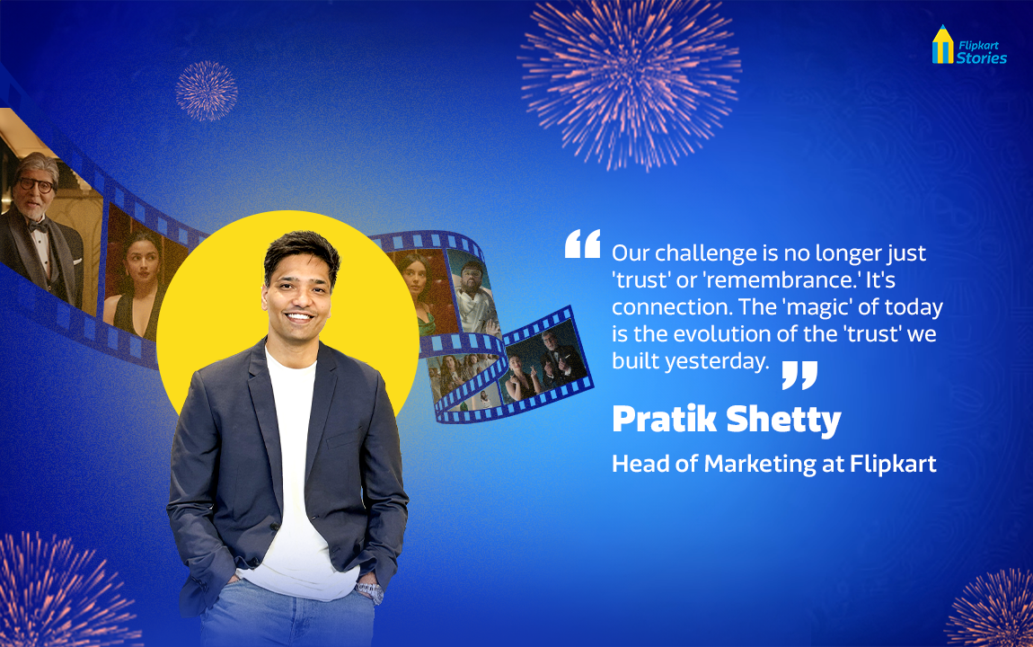 Pratik Shetty Flipkart Marketing: From 'Sasa Lele' to a 'Festival of Possibilities'
